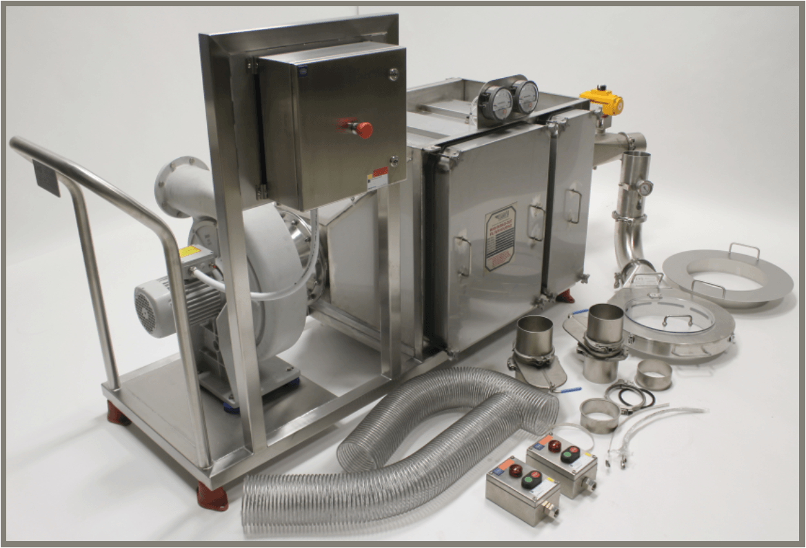 Air Filtration Unit - Rheo Engineering | Material Containment