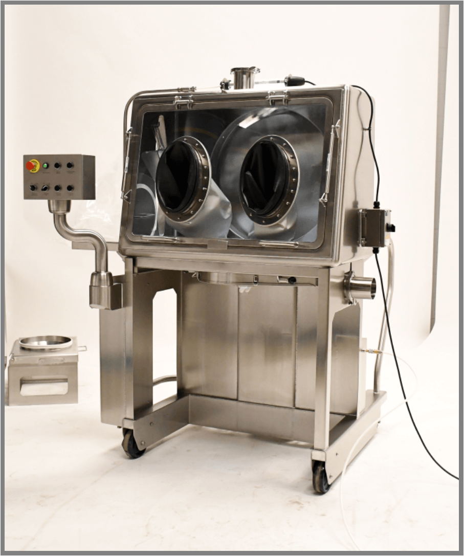 Material Transfer Station - In-Floor Charge Chute Transfer w/ Rigid ...