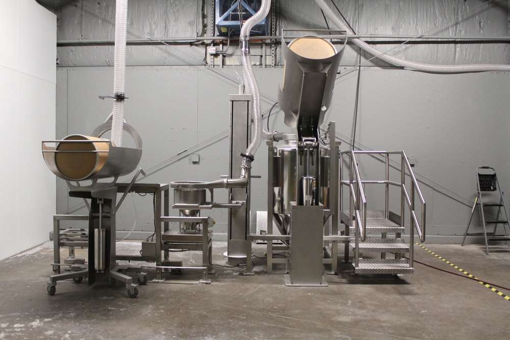 Bin Filling System - Rheo Engineering - Material Handling