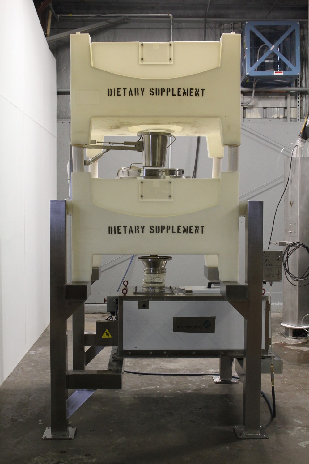 Bin Stack Frame System - Rheo Engineering - Custom Solutions