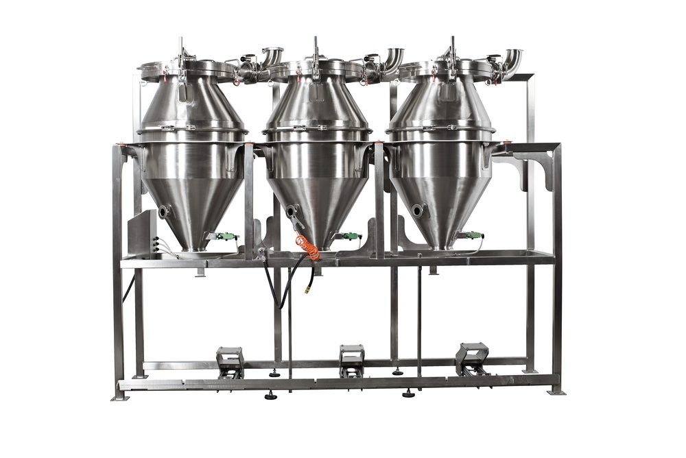 Hopper Filling System - Rheo Engineering - Material Handling