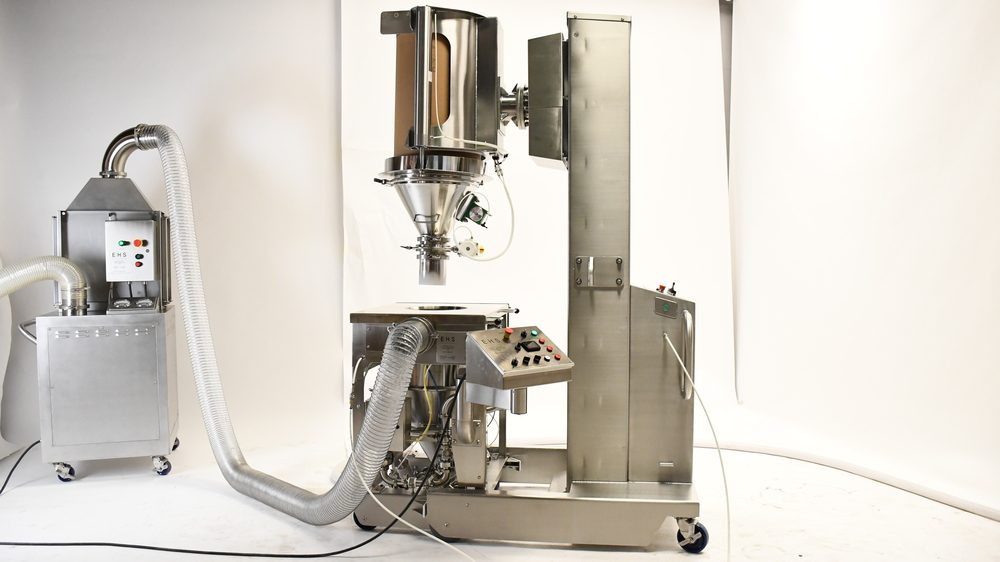 Material Transfer Station with Vacuum Conveyance - Rheo Engineering