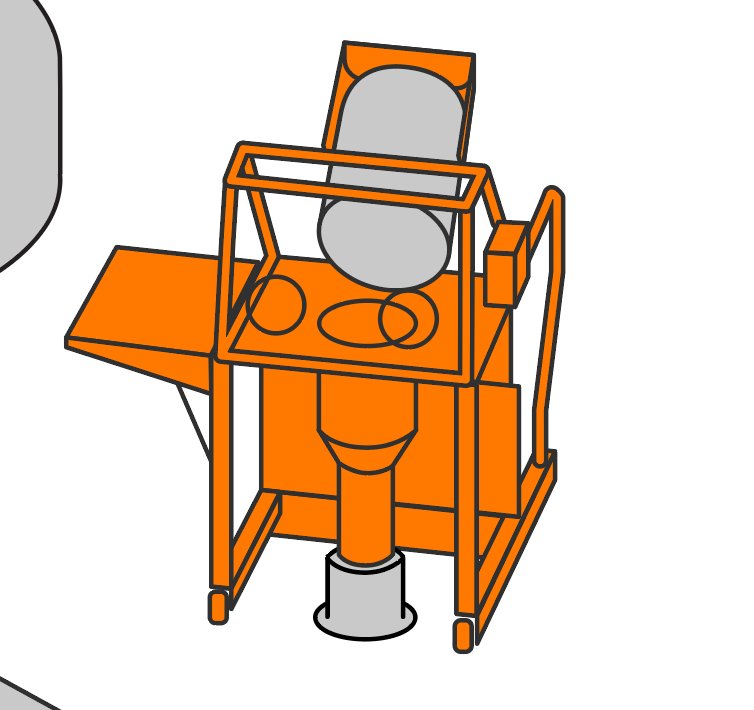 In-Floor Charge Chute - Rheo Engineering