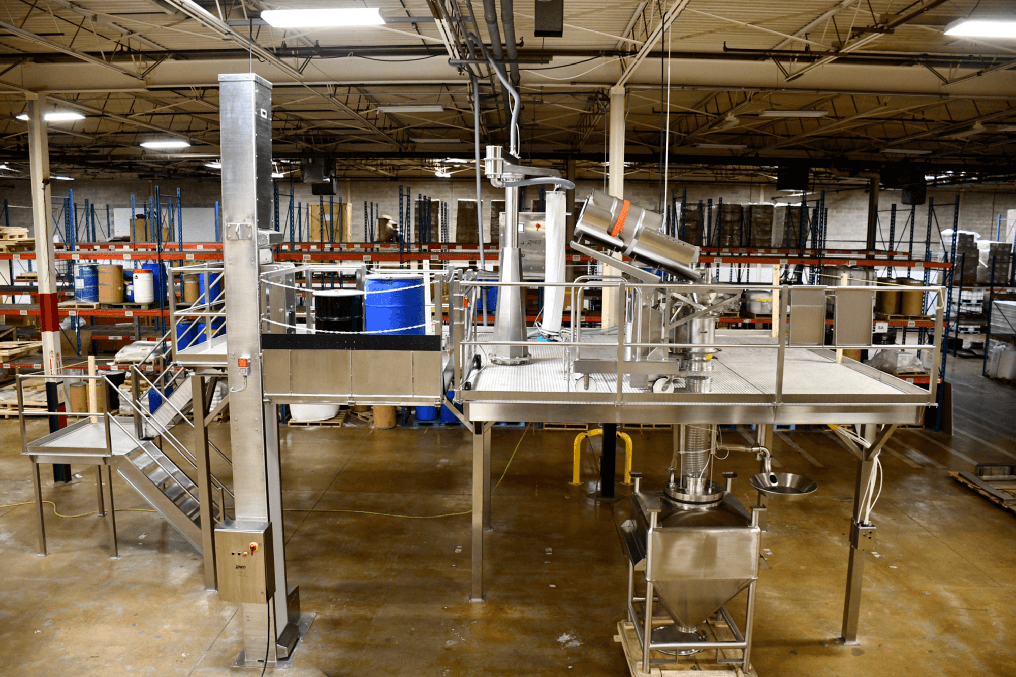 Blending Room System - Rheo Engineering