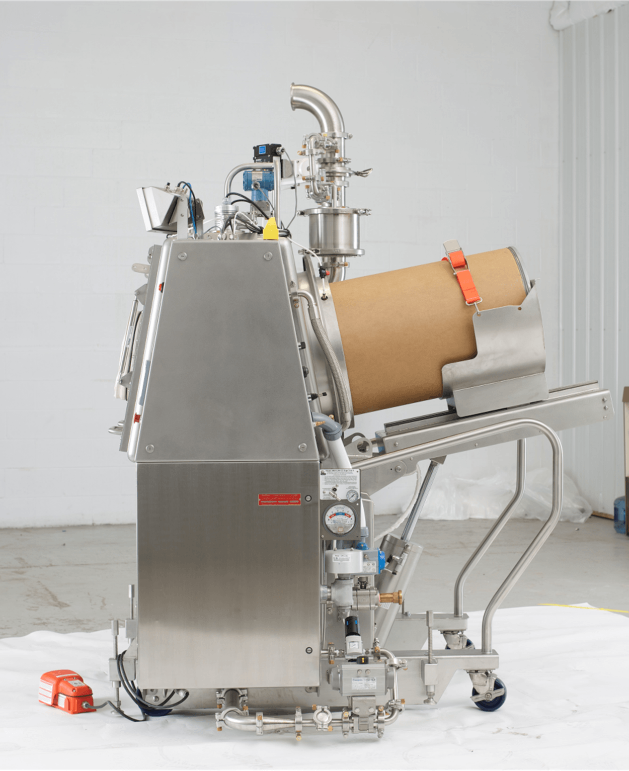 High Containment Vessel Charging | Projects - Rheo Engineering