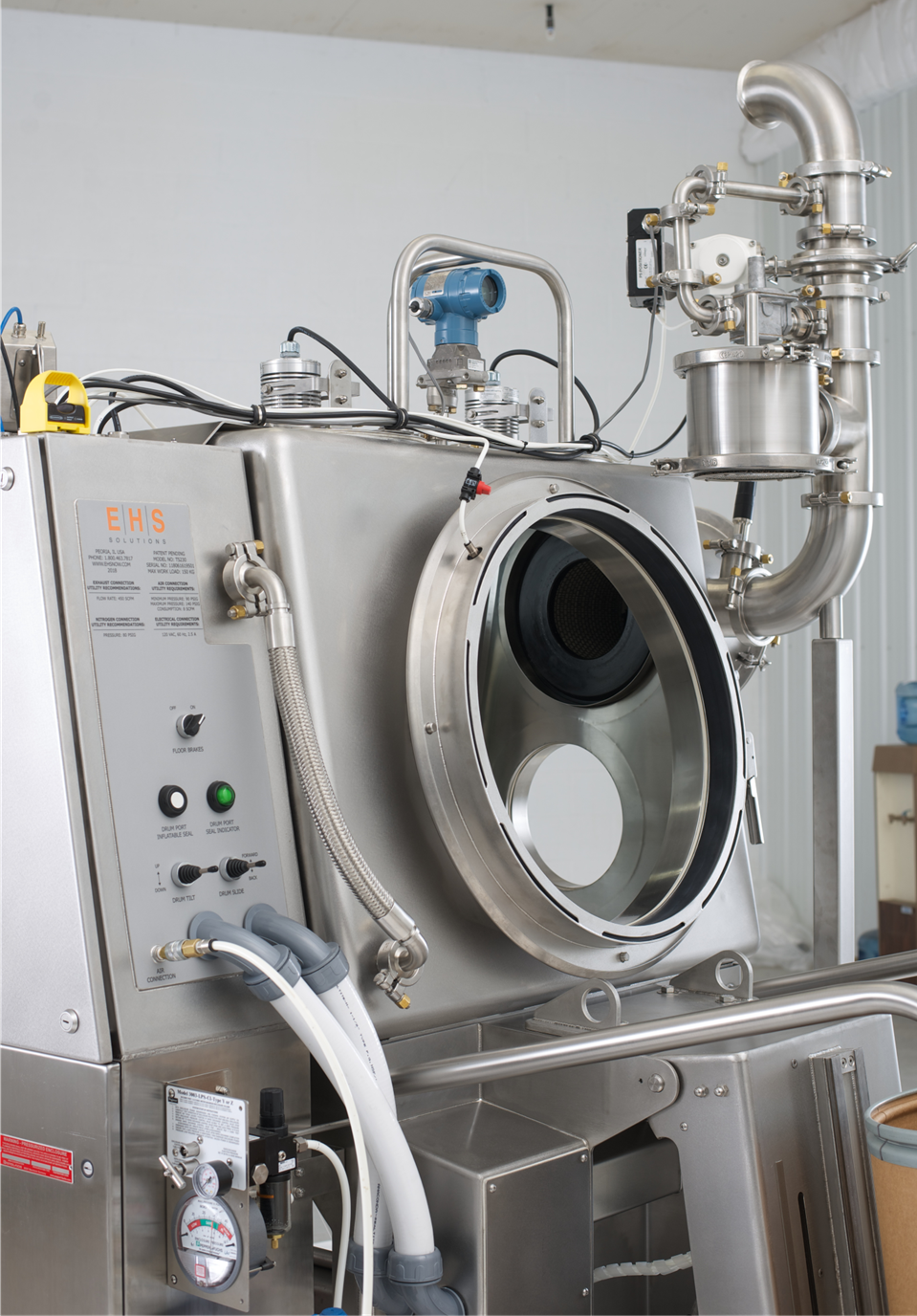 High Containment Vessel Charging | Projects - Rheo Engineering