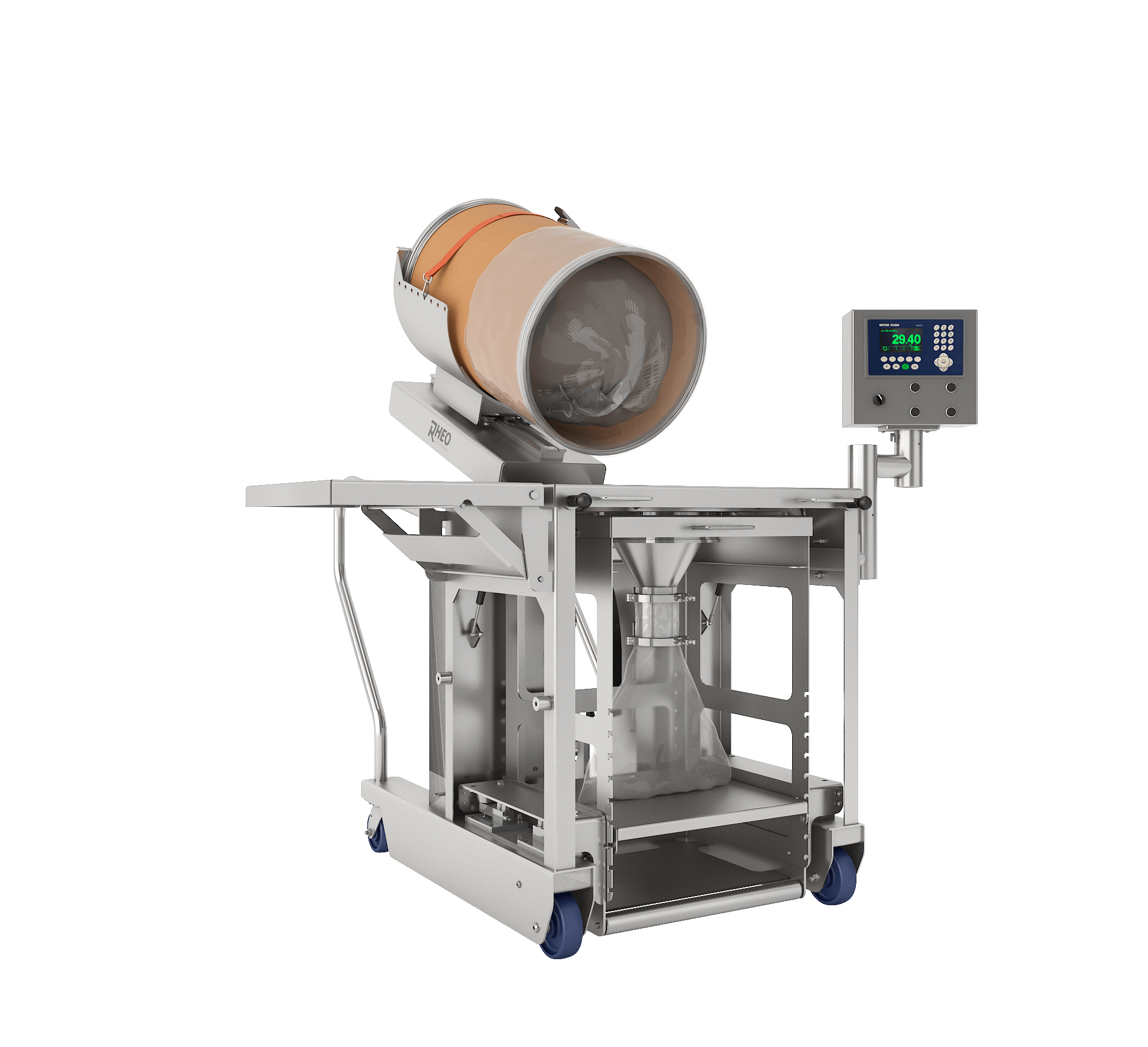 Material Transfer Station Drum to Bag/Bottle Transfer | Open Containment